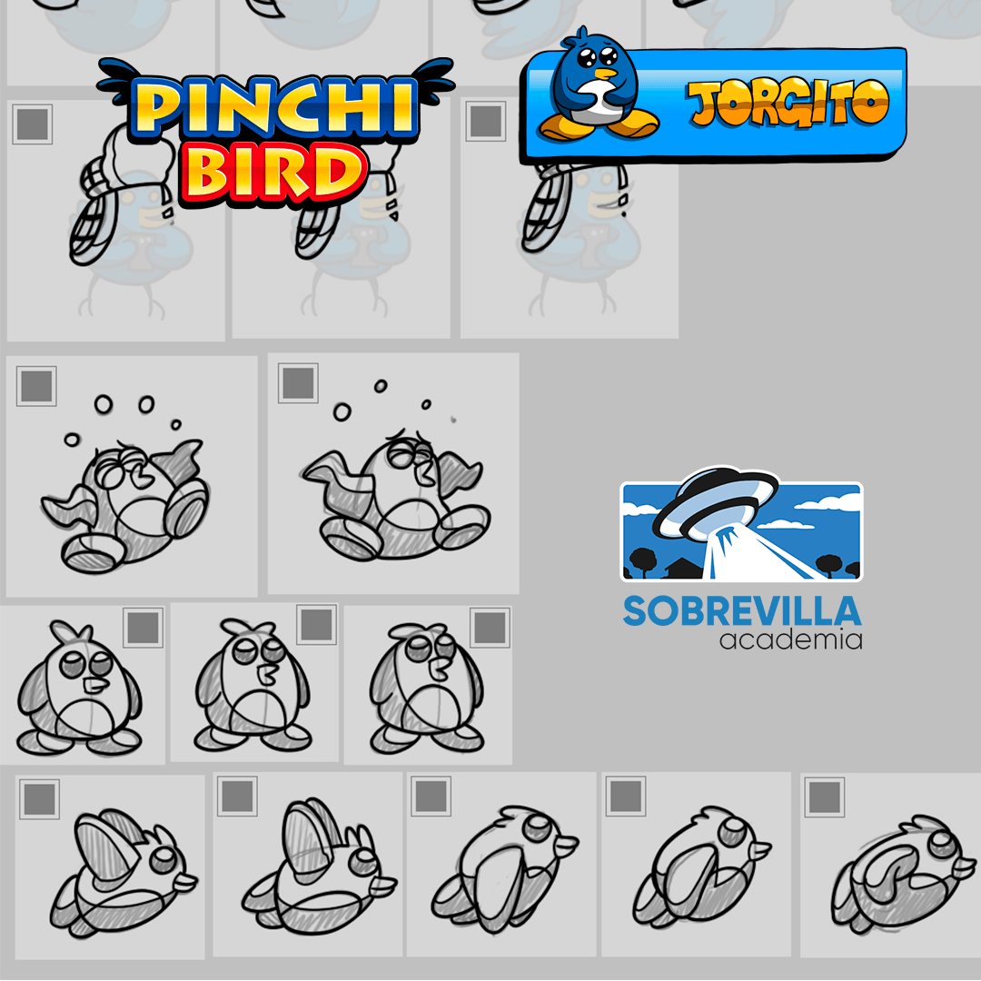 Conoce a los personajes de Pinchi Bird – Academia Sobrevilla