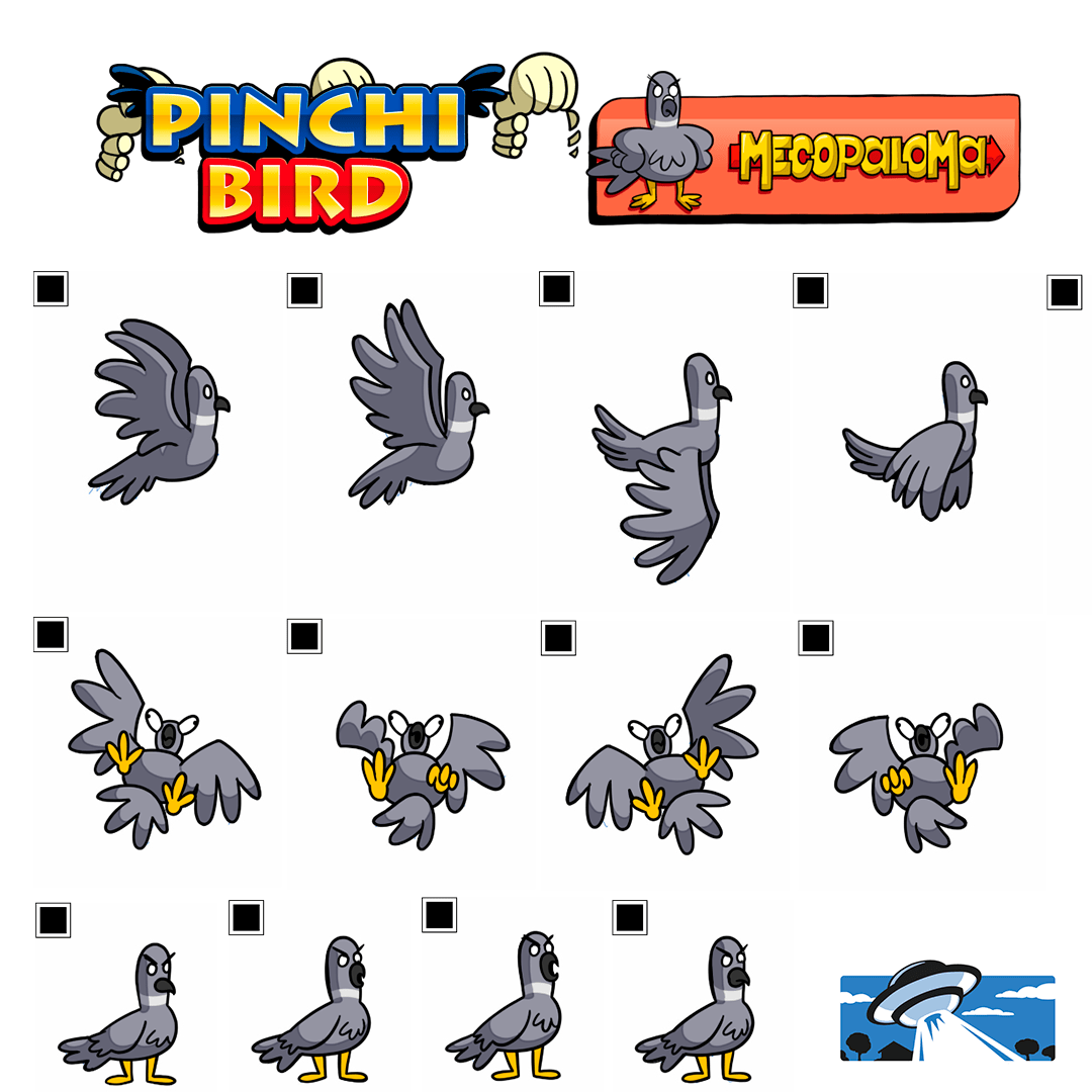 Conoce a los personajes de Pinchi Bird - Academia SOBREVILLA