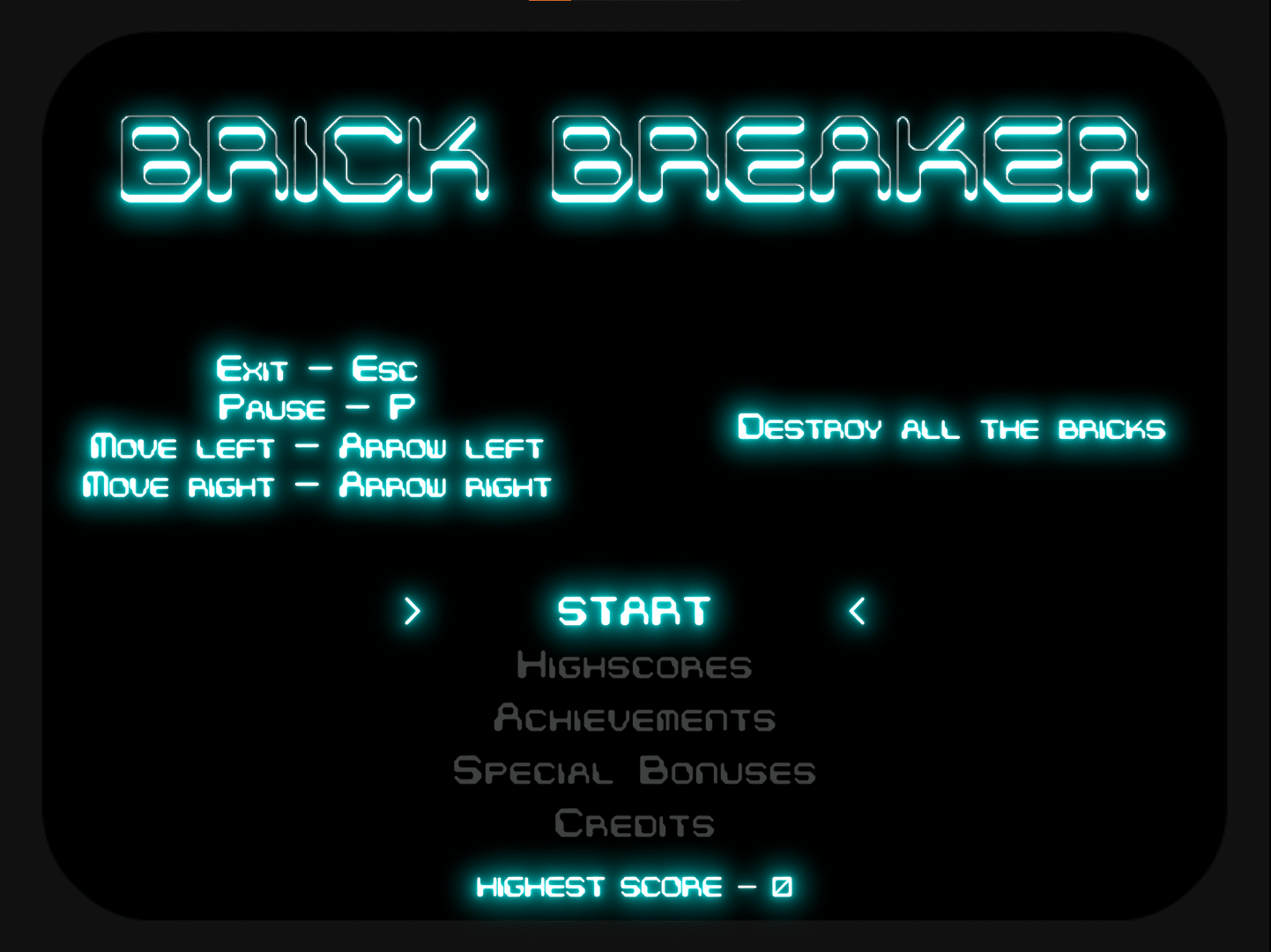 Retro arcade - Brick breaker - Academia SOBREVILLA